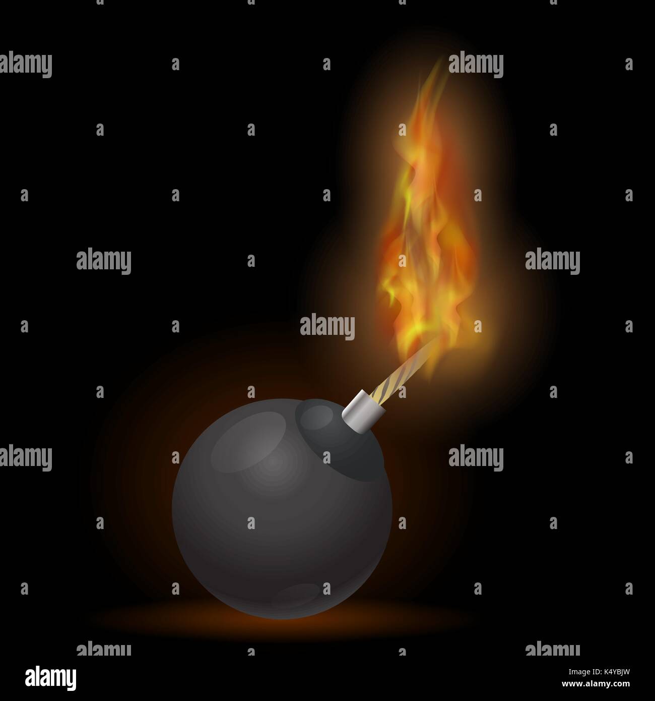 Metal bomb Stock Vector Images - Alamy