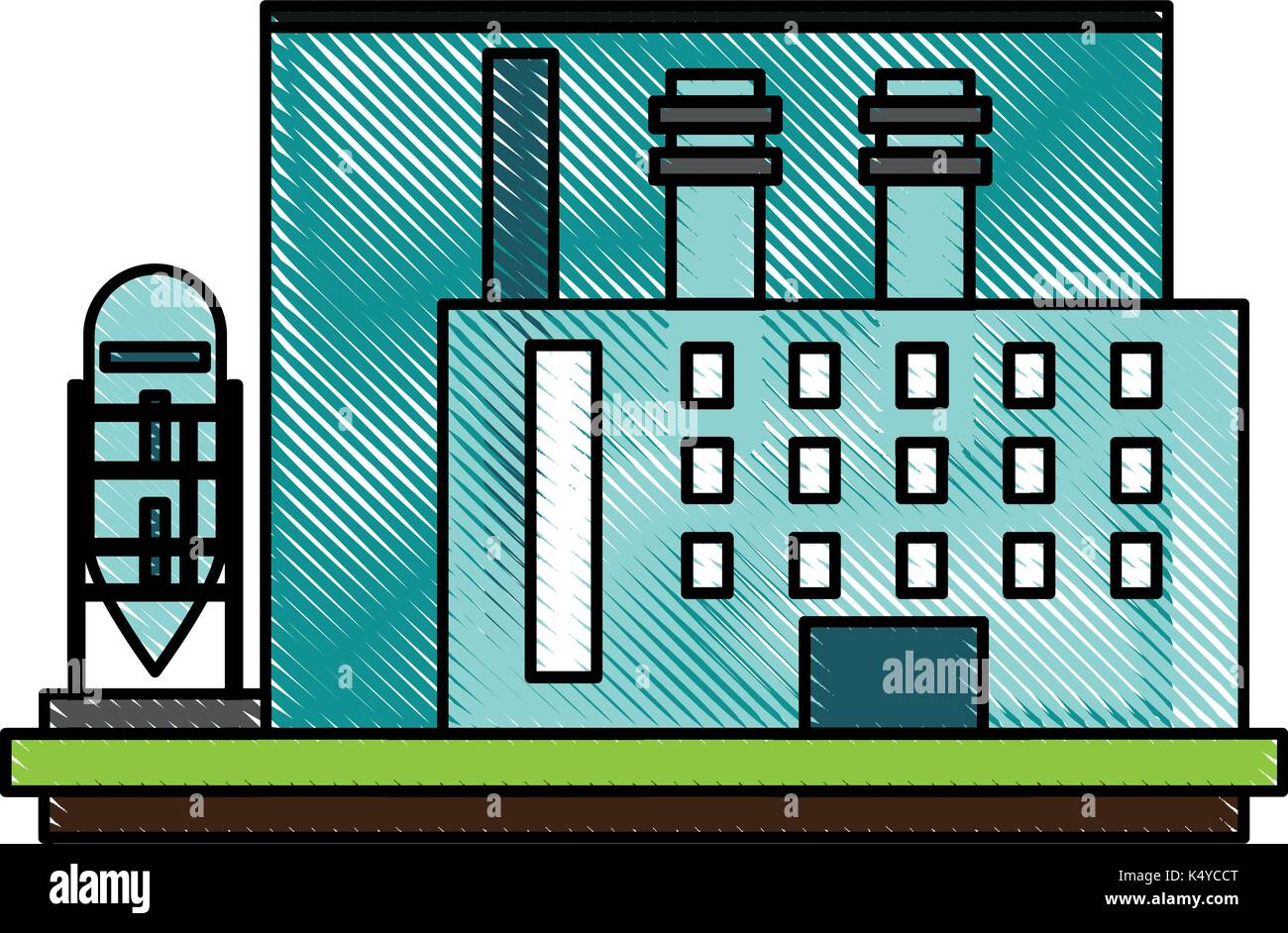 factory building icon image Stock Vector Image & Art - Alamy