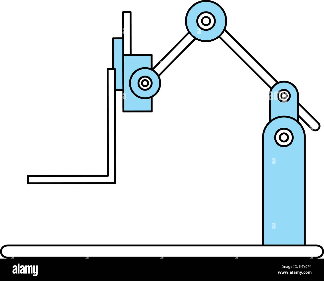 machine box carrying industry related icon image Stock Vector Image ...