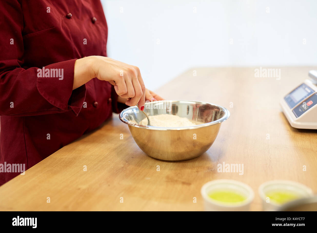 Chef Stirring Bowl High Resolution Stock Photography and Images - Alamy