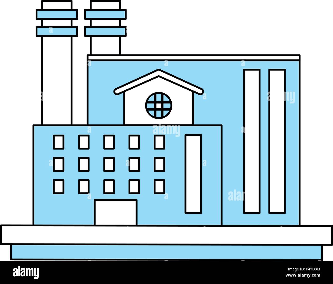 factory building icon image Stock Vector Image & Art - Alamy