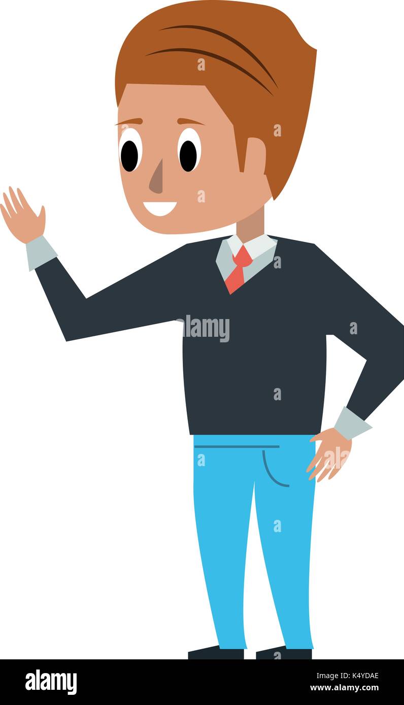 Man preppy Stock Vector Images - Alamy