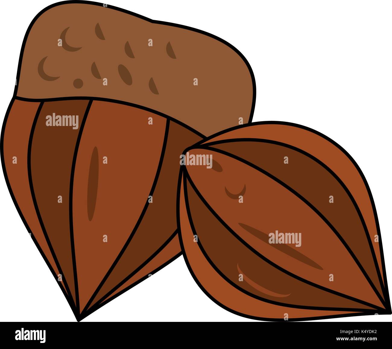nut icon image Stock Vector Image & Art - Alamy