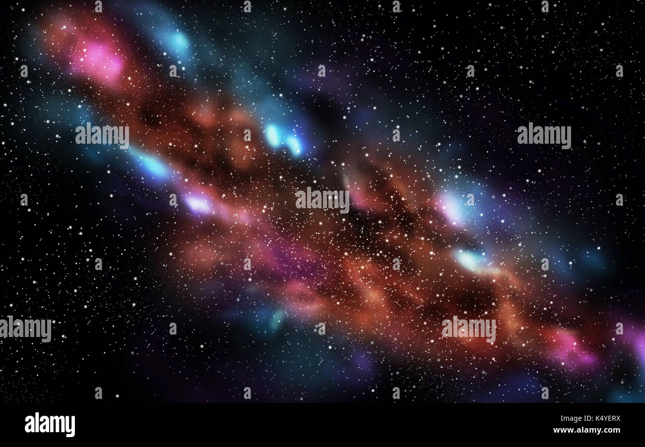 stars and galaxy in space or night sky Stock Photo - Alamy
