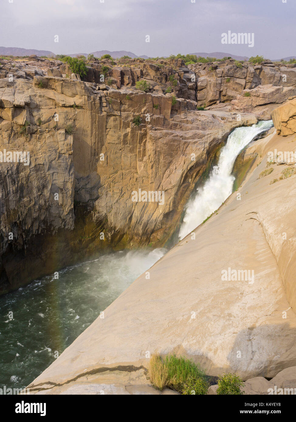 Waterfall of the River Oranje, Augrabies Falls NP, North Cape, South ...