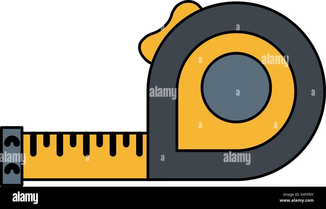 measuring tape tool icon image Stock Vector Image & Art - Alamy