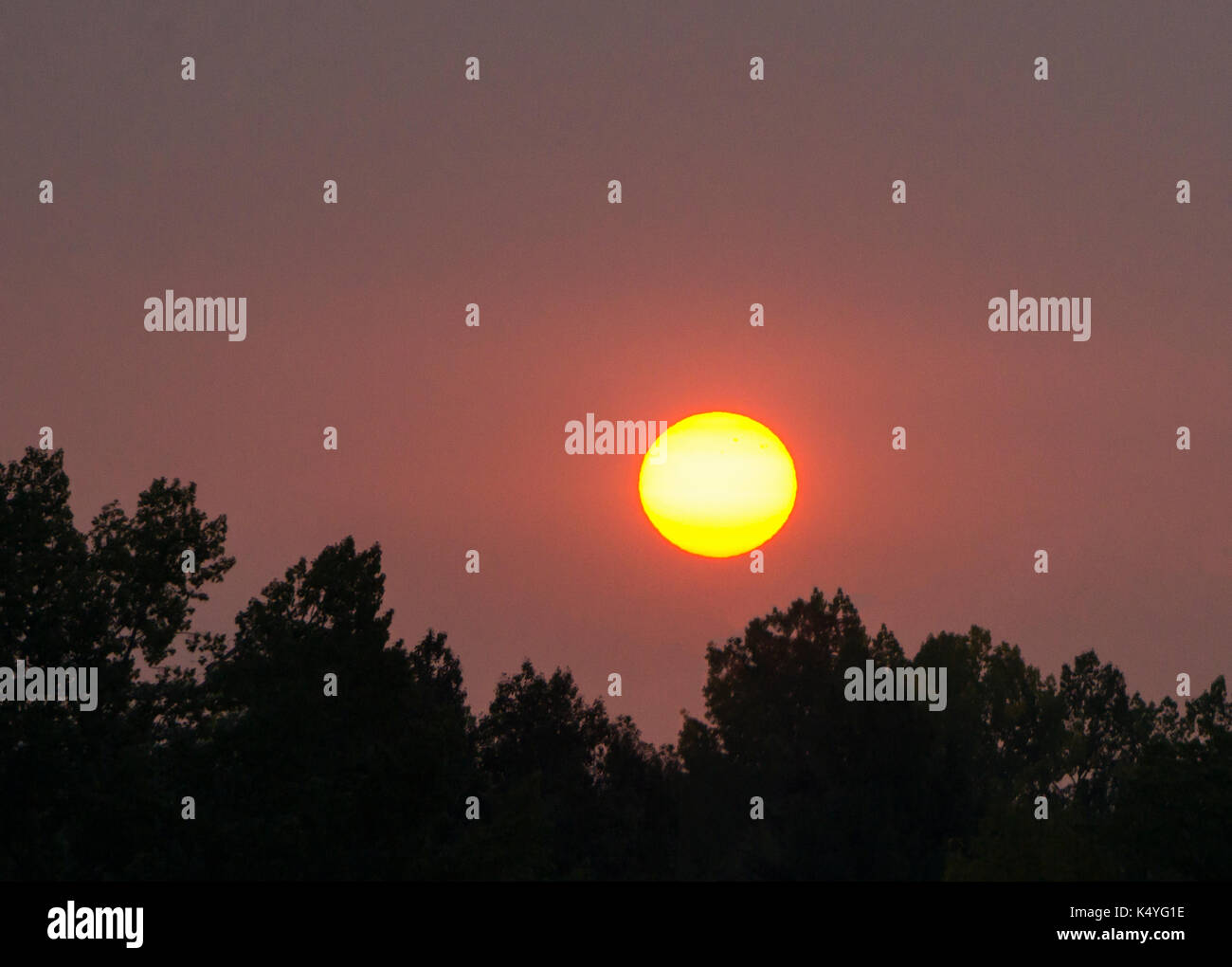 Sunrise Sept 7 2017 Stock Photo - Alamy