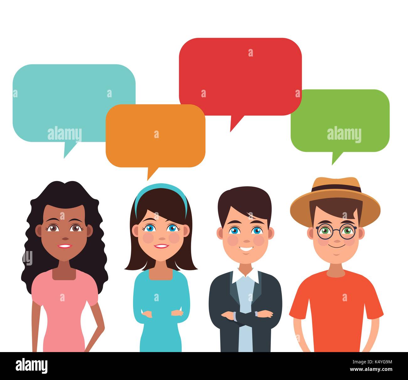 Friendship cartoon design Stock Vector Image & Art - Alamy