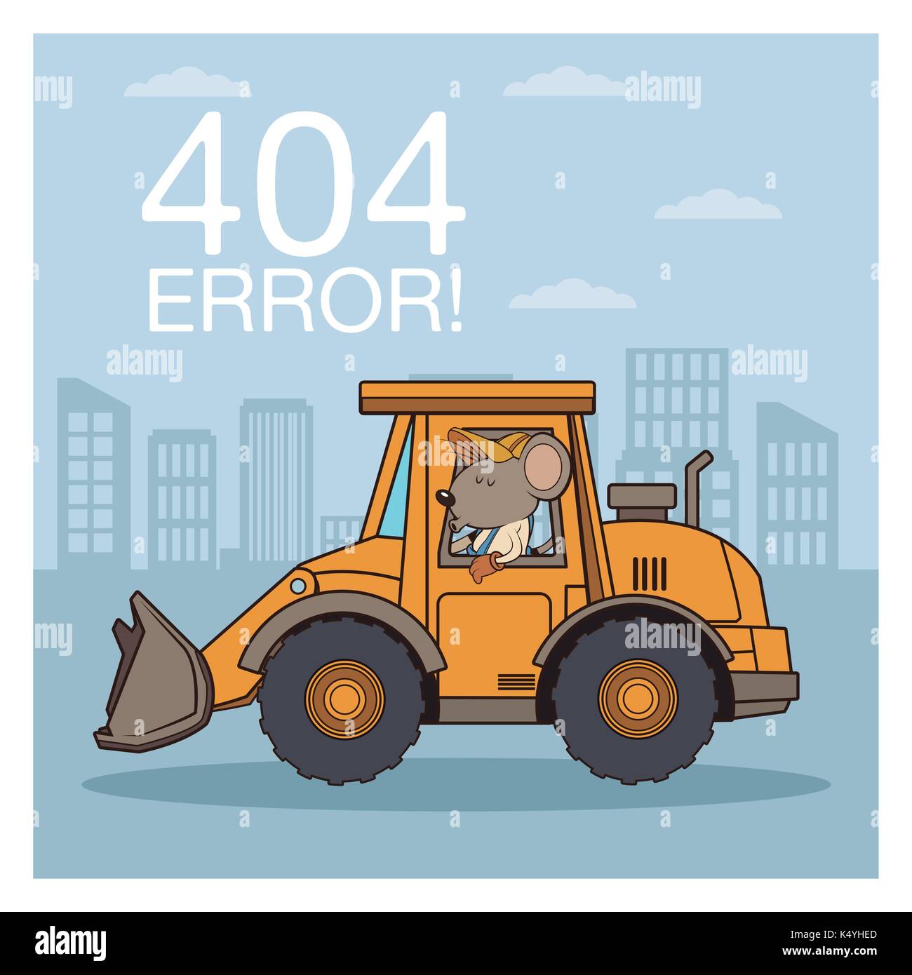 Cartoon forklift hi-res stock photography and images - Alamy