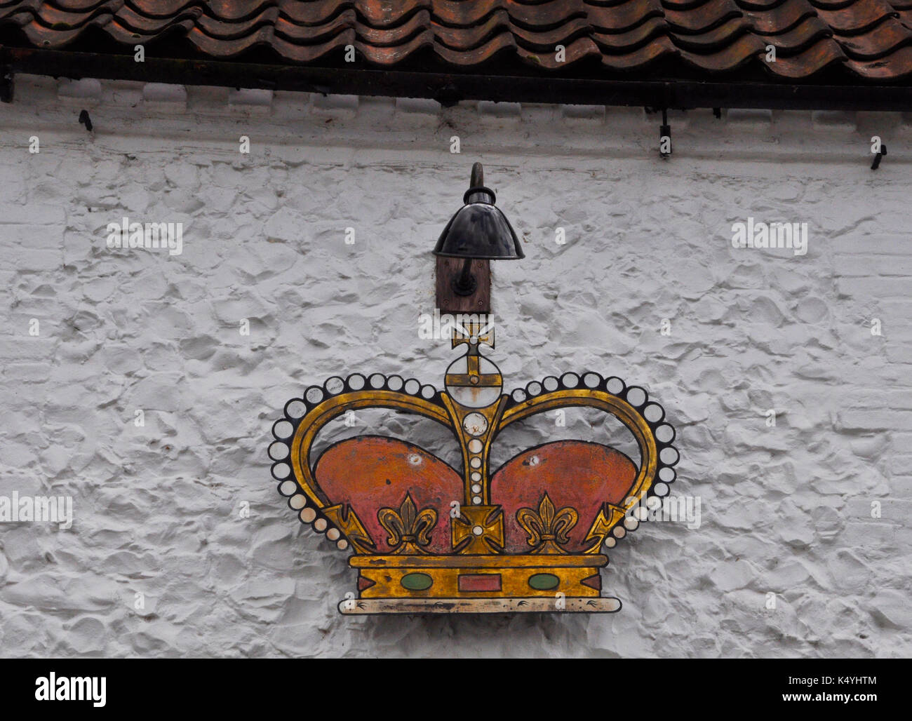 crown hotel mundford norfolk Stock Photo - Alamy