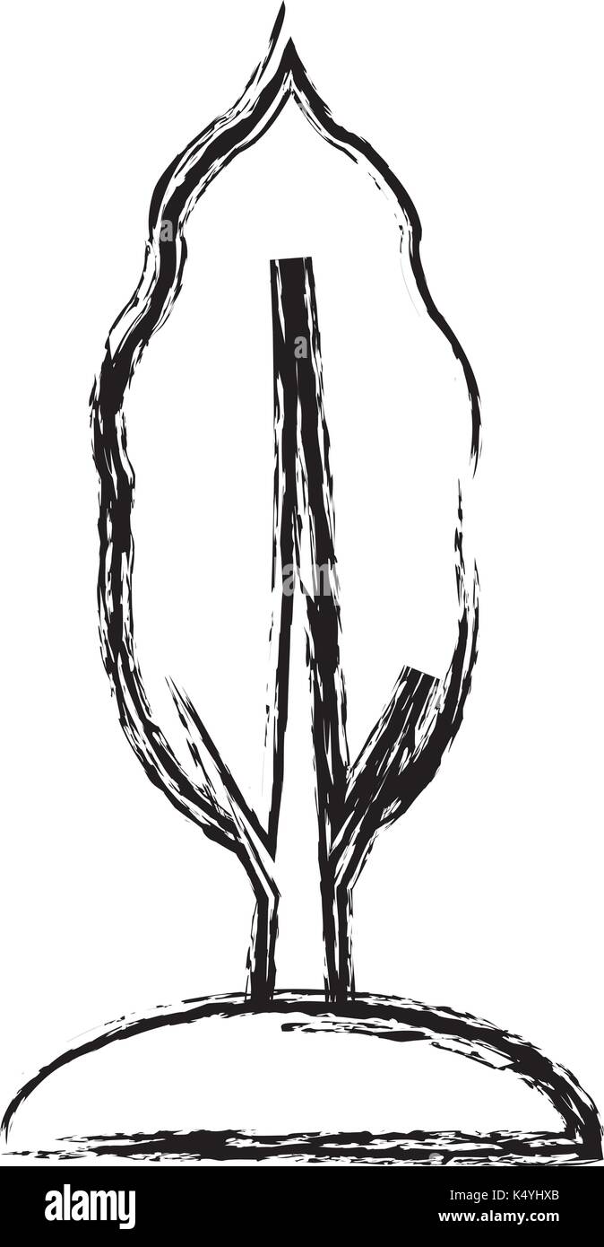 Tree nature symbol Stock Vector Image & Art - Alamy