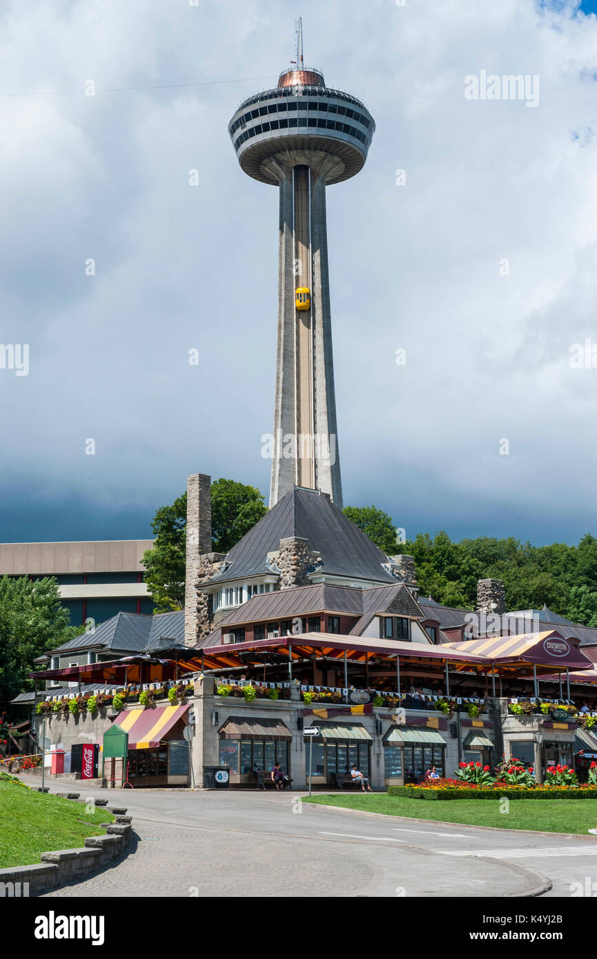 Skylon tower, Niagara Falls, Ontario, Canada Stock Photo - Alamy