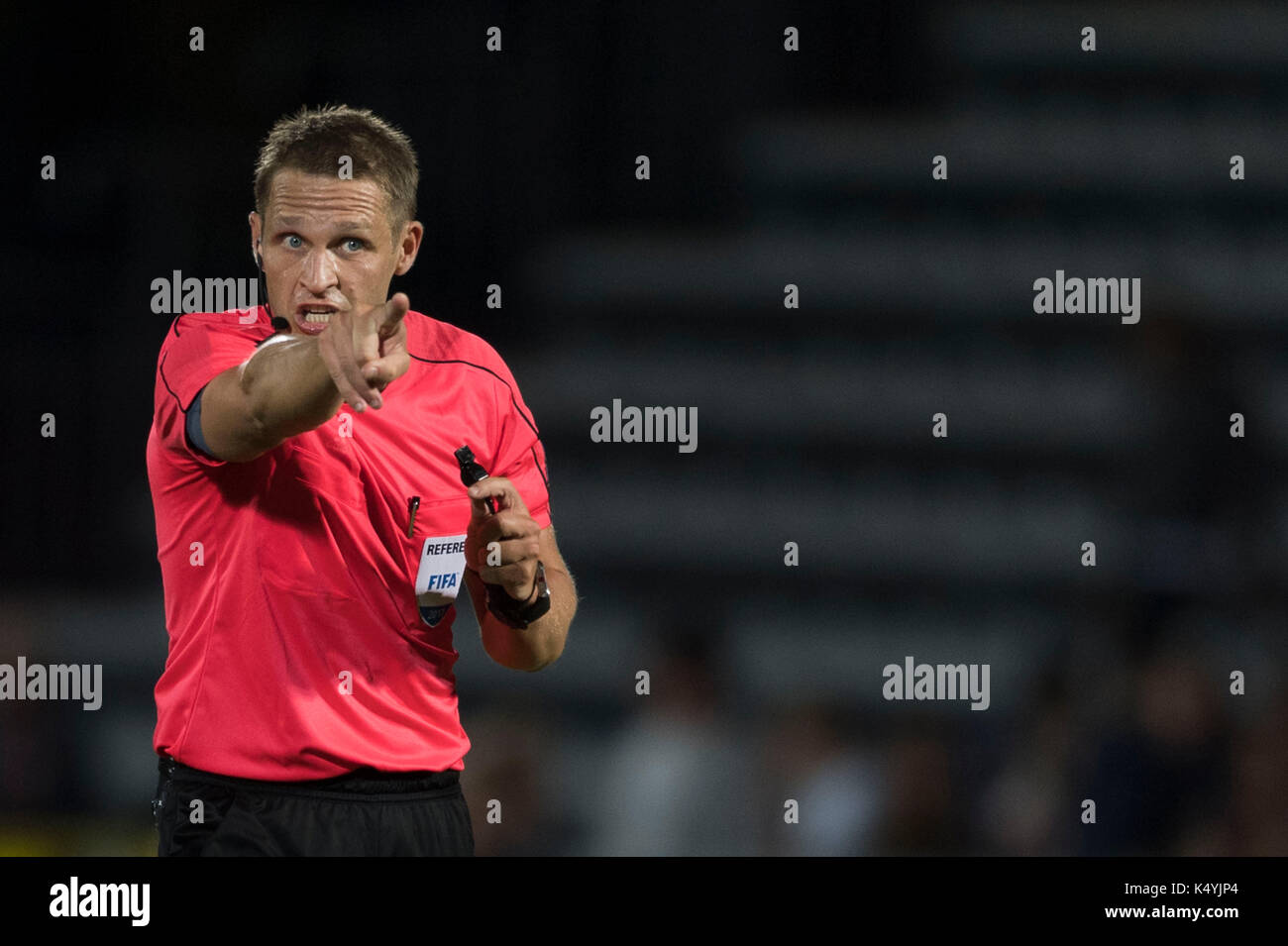 Craig pawson referee hi-res stock photography and images - Alamy