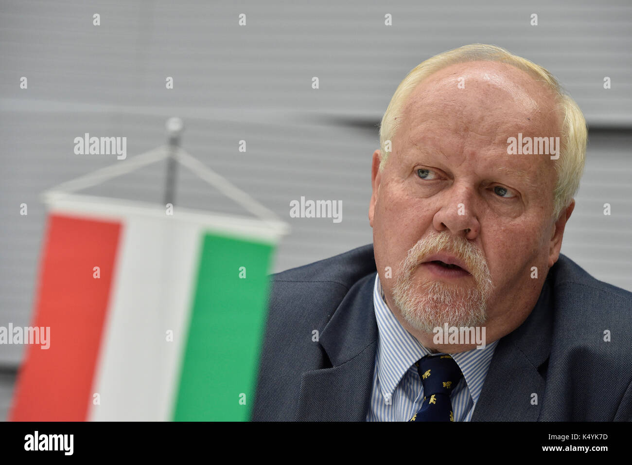 Brno, Czech Republic. 07th Sep, 2017. Hungarian ombudsman Gyula Bandi ...