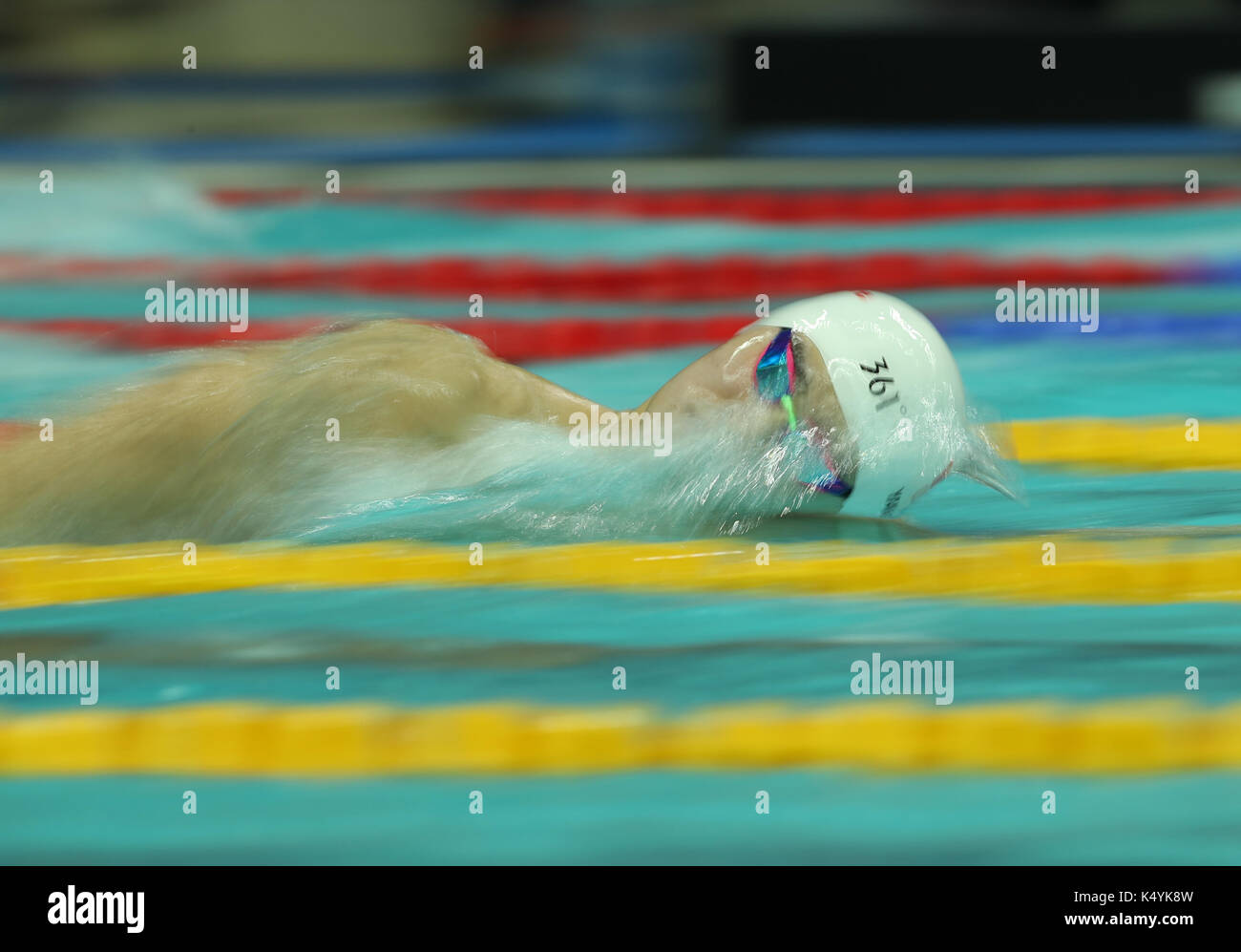Tianjin. 7th Sep, 2017. Sun Yang of Zhejiang and Hubei joint team ...