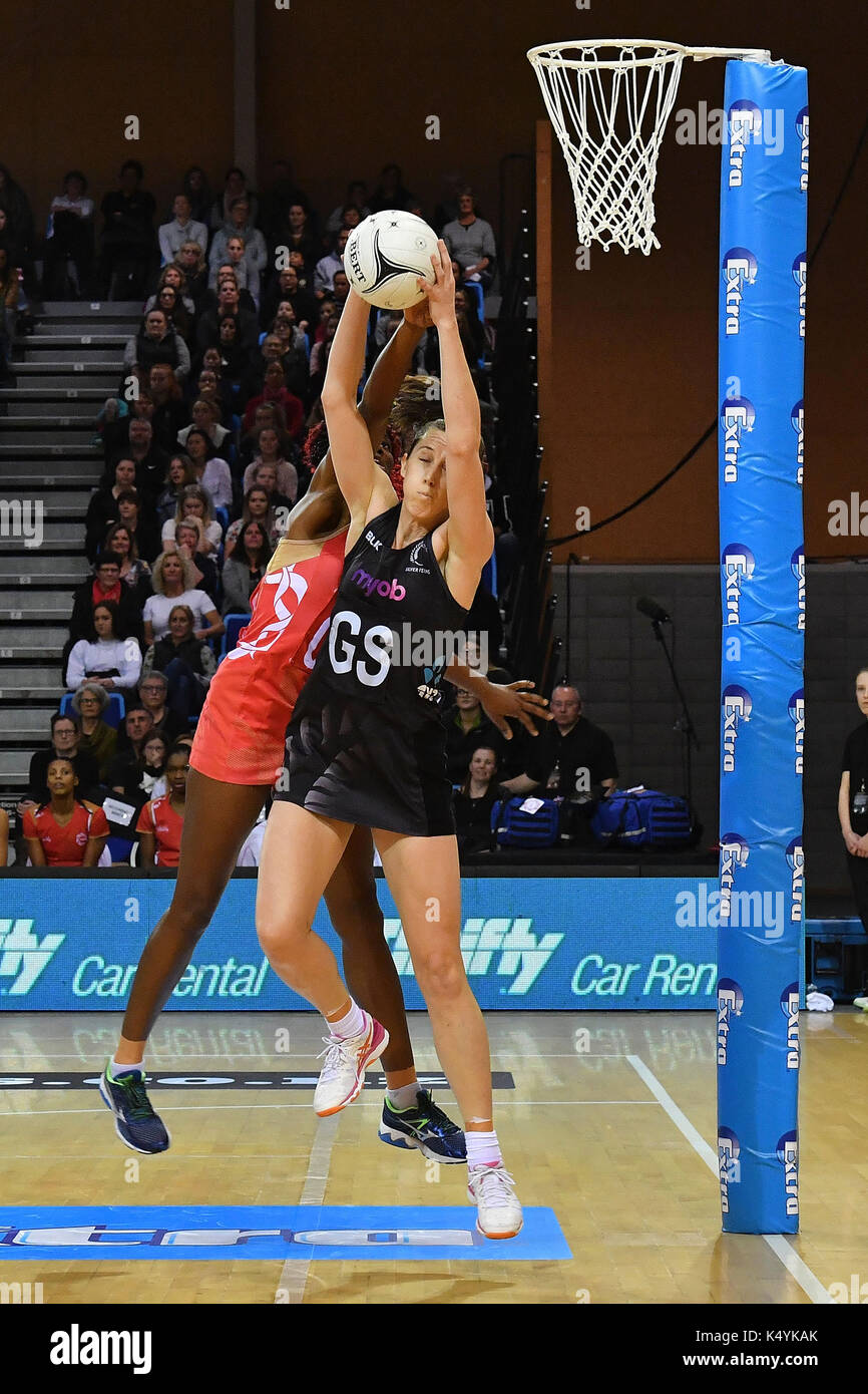 7th September 2017, Te Rauparaha Arena, Wellington, New Zealand; Taini ...