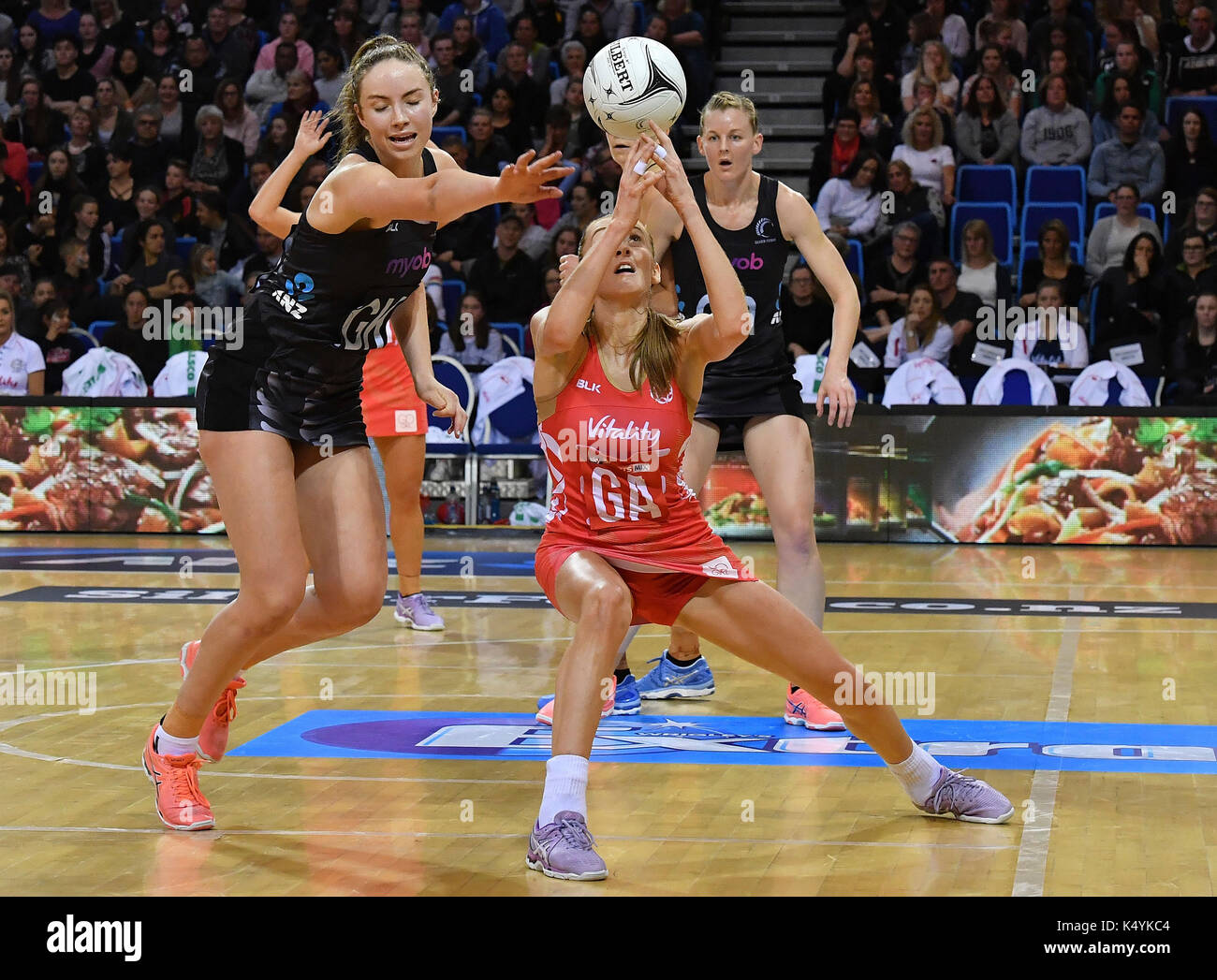 7th September 2017, Te Rauparaha Arena, Wellington, New Zealand; Taini ...