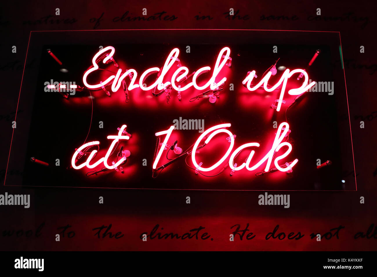 1 oak nightclub in hi-res stock photography and images - Alamy