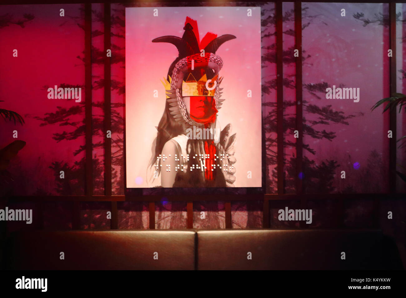 1 OAK TOKYO nightclub in Roppongi, Tokyo, Japan on August 24, 2017 ...