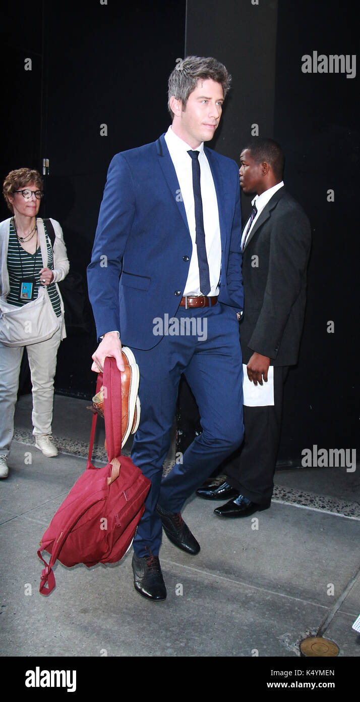 New York, NY, USA. 7th Sep, 2017. Ari Luyendyk Jr. seen after an ...