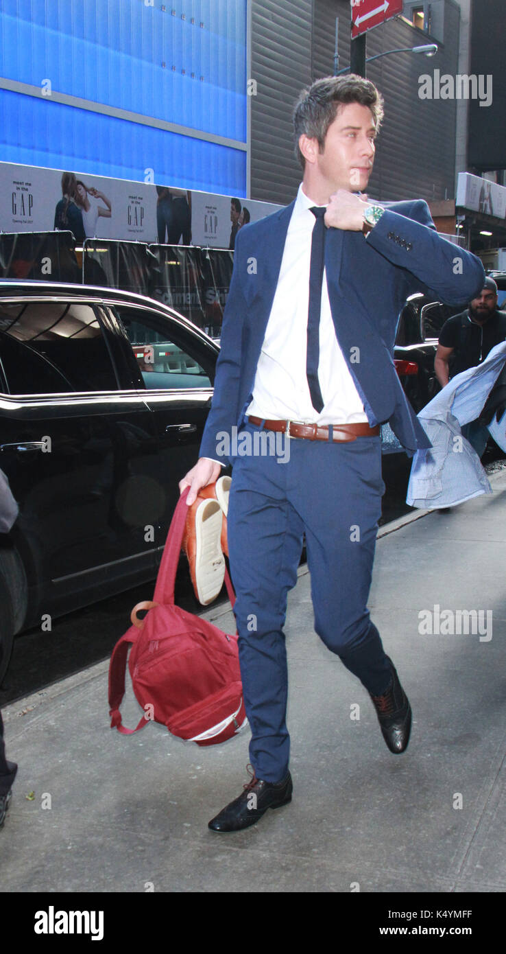 New York, NY, USA. 7th Sep, 2017. Ari Luyendyk Jr. seen after an ...