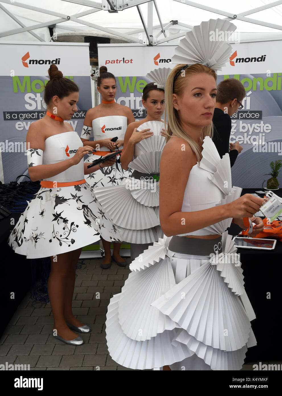 Steti, Czech Republic. 07th Sep, 2017. The Mondi Steti paper mill its ...
