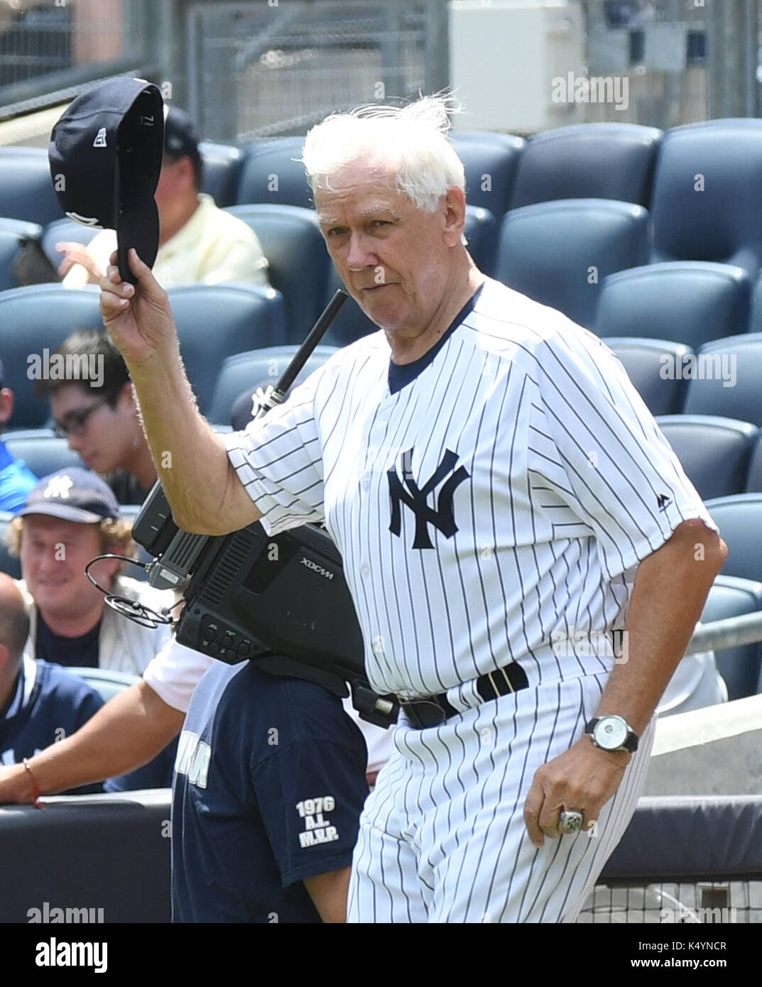 NEW YORK, NY - September 7 : Gene "Stick" Michael former New York ...