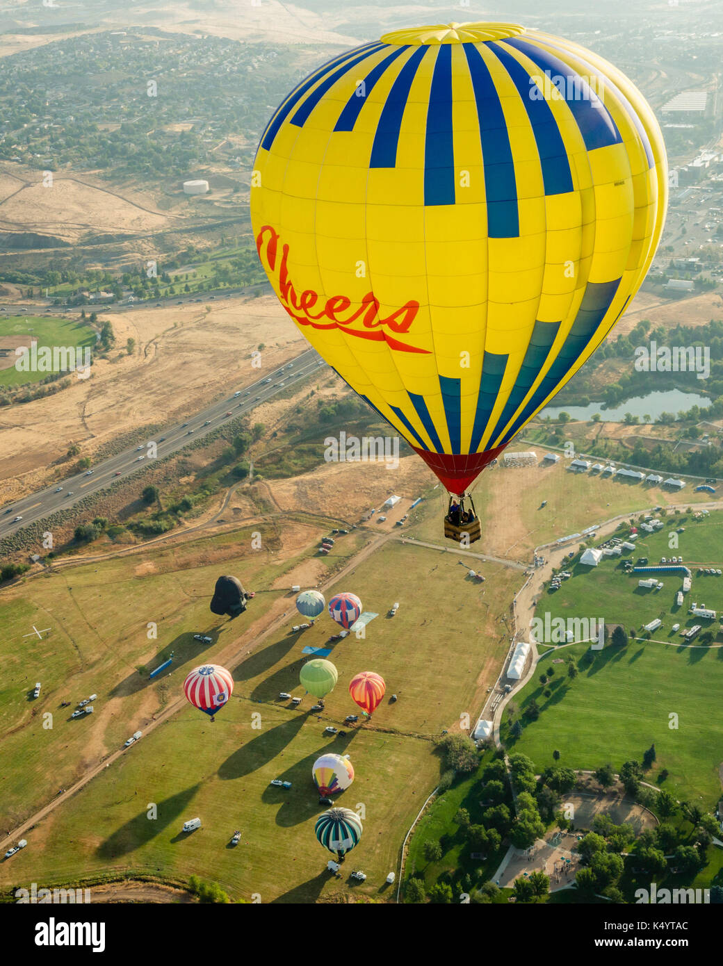 Aerial downtown san rafael in hi-res stock photography and images - Alamy