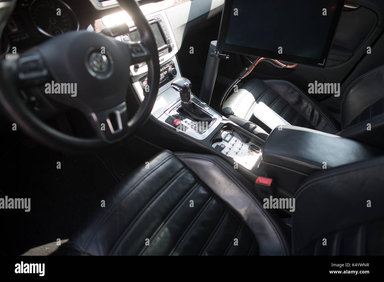 Aachen, Germany. 1st Sep, 2017. Additional computers are installed in a ...