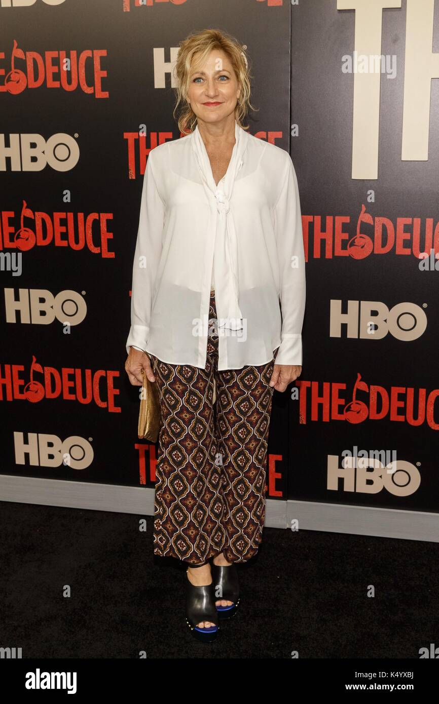 New York, NY, USA. 7th Sep, 2017. Edie Falco at arrivals for HBO's THE ...