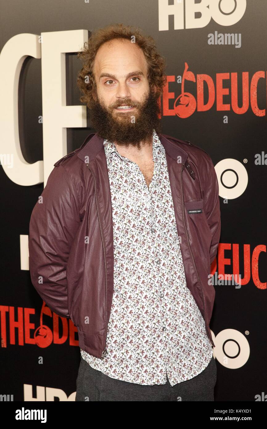 New York, NY, USA. 7th Sep, 2017. Ben Sinclair at arrivals for HBO's ...