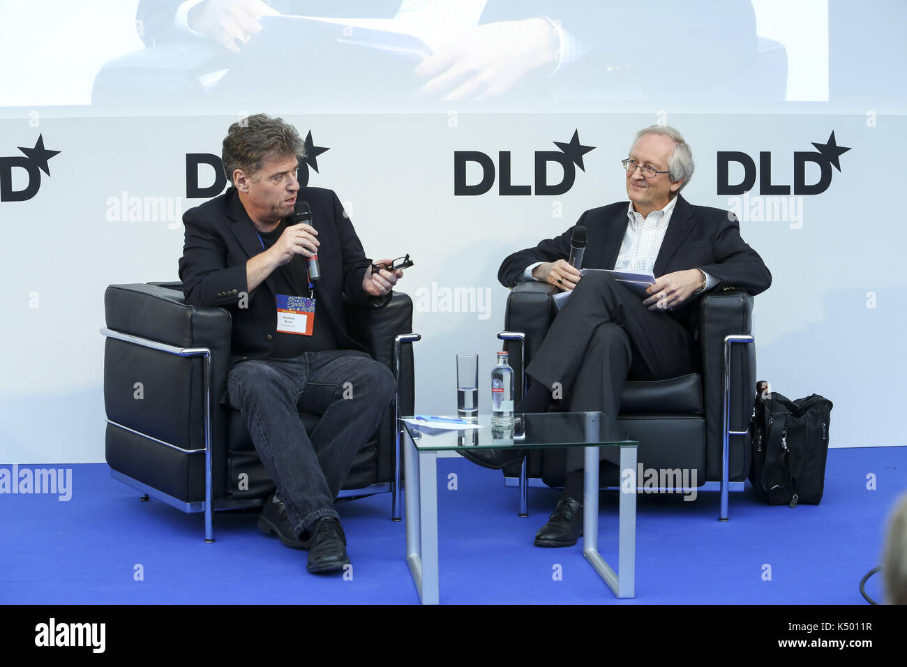 Andrew Keen, FutureCast; Maurits Dolmans, Partner Cleary Gottlieb DLD ...