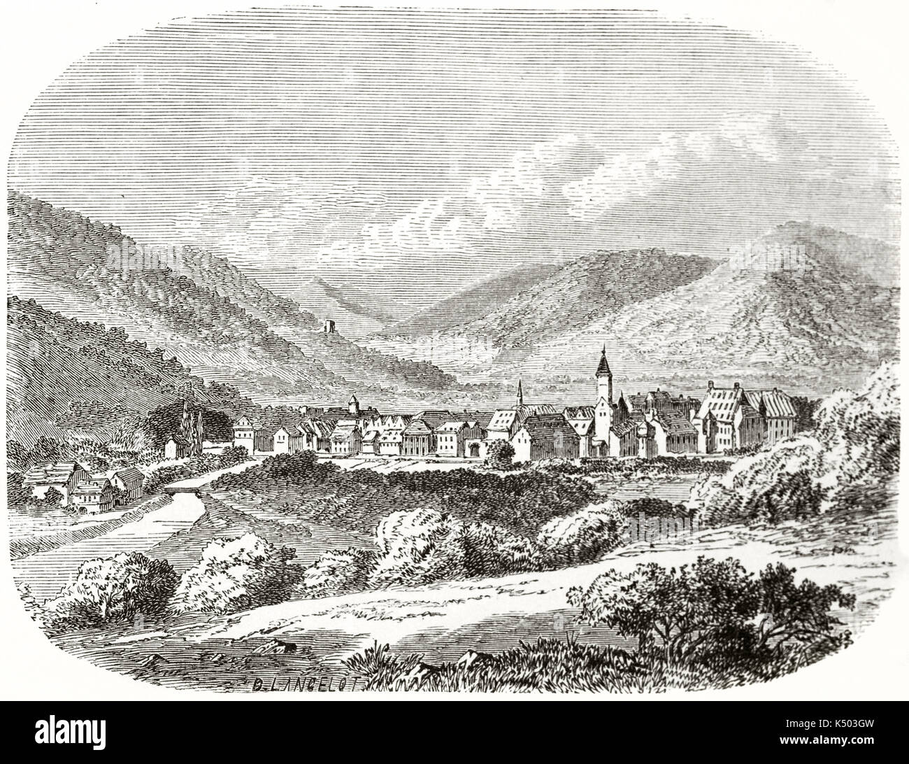 German village hi-res stock photography and images - Alamy