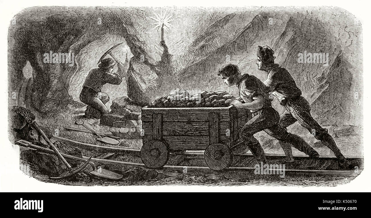 Underground miner hi-res stock photography and images - Alamy