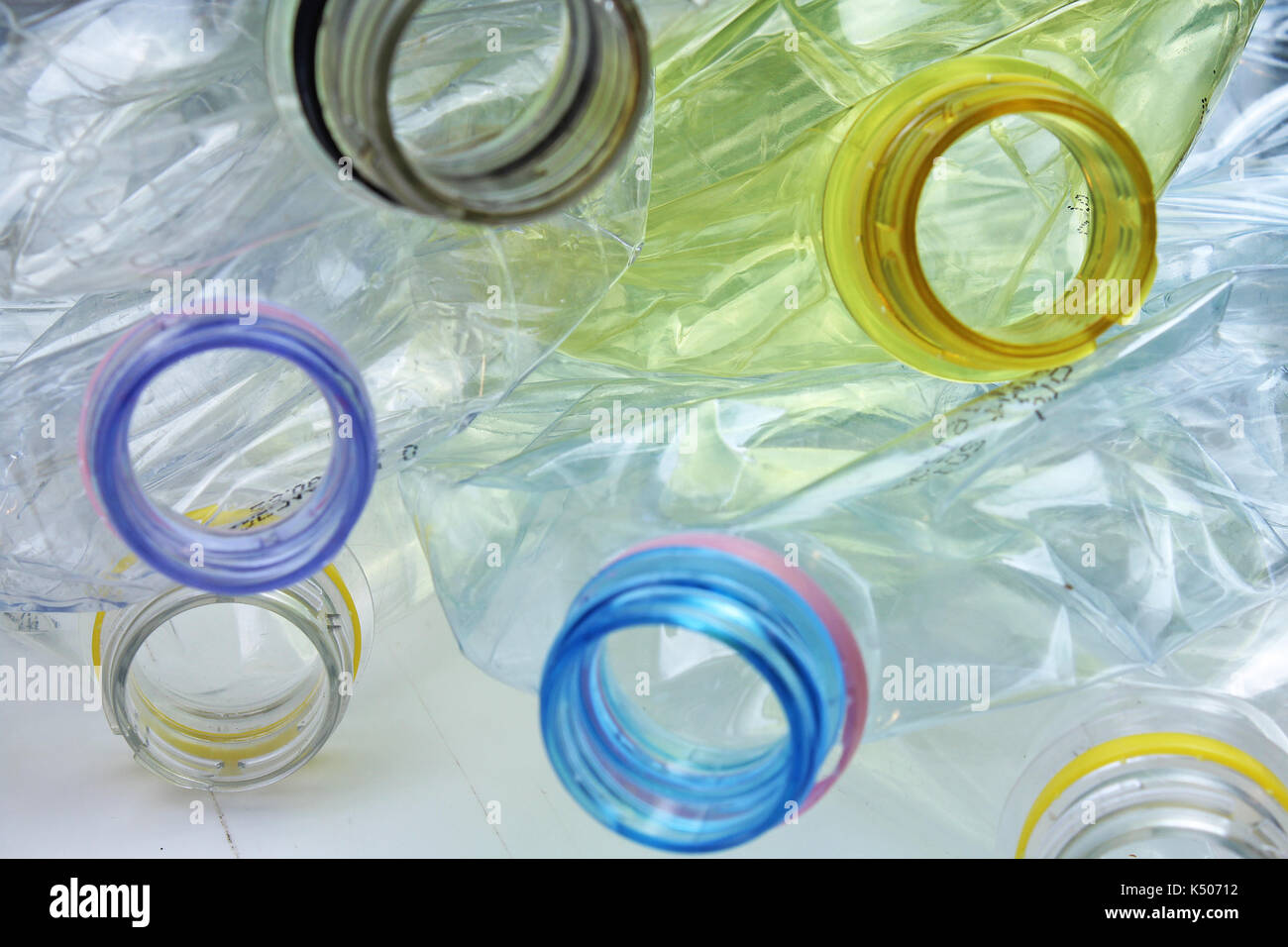 PET PU bottle plastic bottles Stock Photo - Alamy