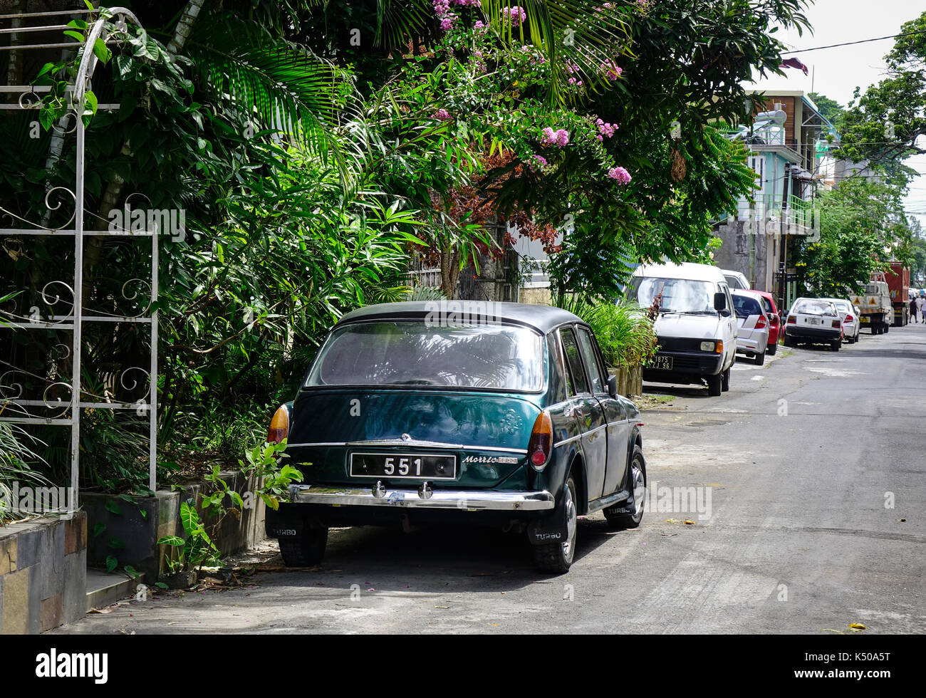 View road on island mauritius hi-res stock photography and images - Alamy