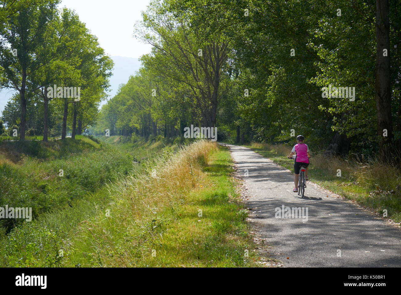 Cycle path italy hi-res stock photography and images - Alamy