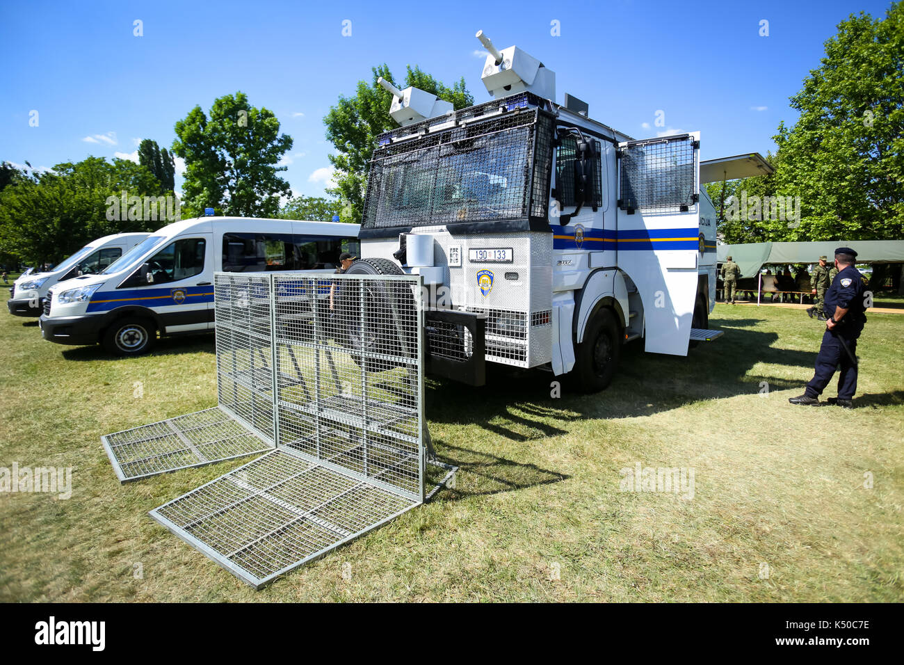 Anti riot police forces hi-res stock photography and images - Alamy