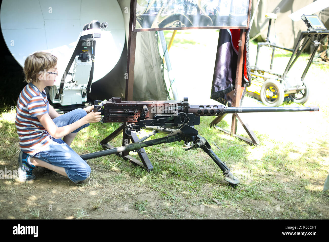 M2 machine gun hi-res stock photography and images - Alamy