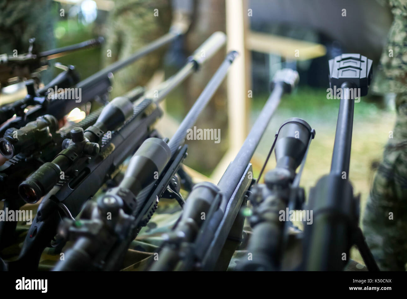 Armed security detail hi-res stock photography and images - Alamy