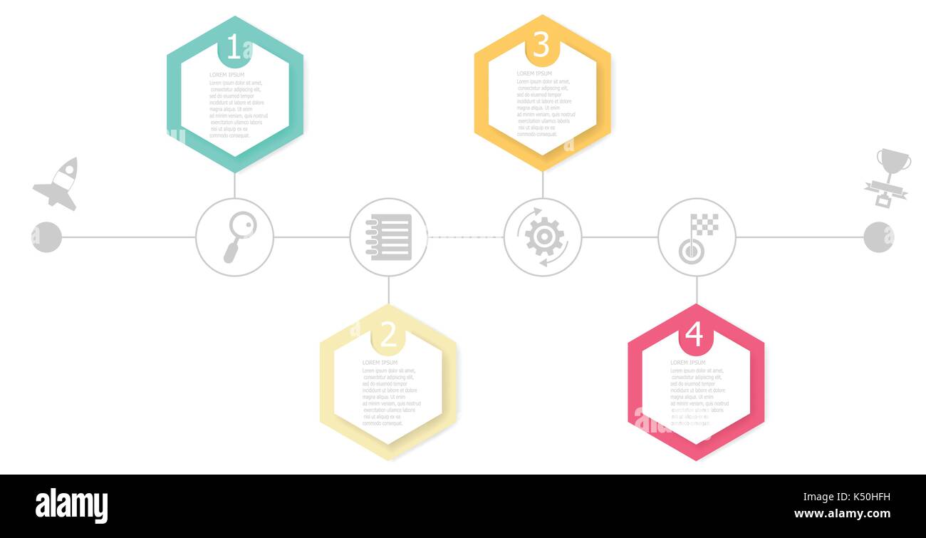 abstract timeline infographic background vector illustration Stock ...