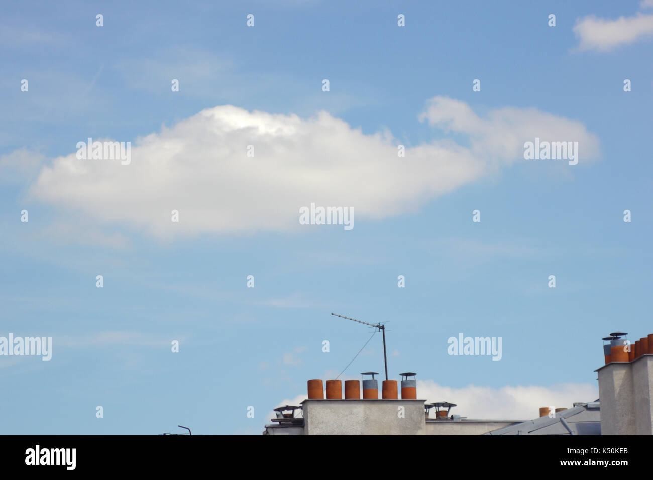 Rooftop painting hi-res stock photography and images - Alamy