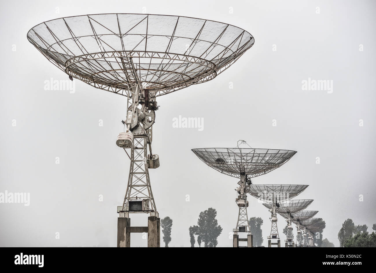 Radio Telescope array Stock Photo - Alamy