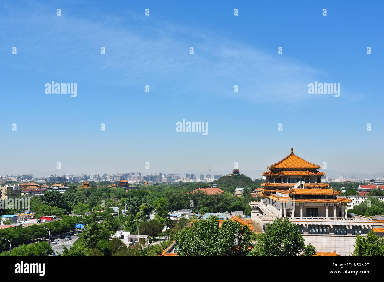 Skyline and forbidden city hi-res stock photography and images - Alamy