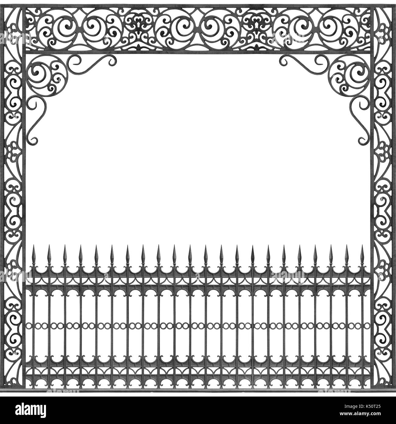 New Orleans French Quarter Wrought Iron Stock Photo - Alamy