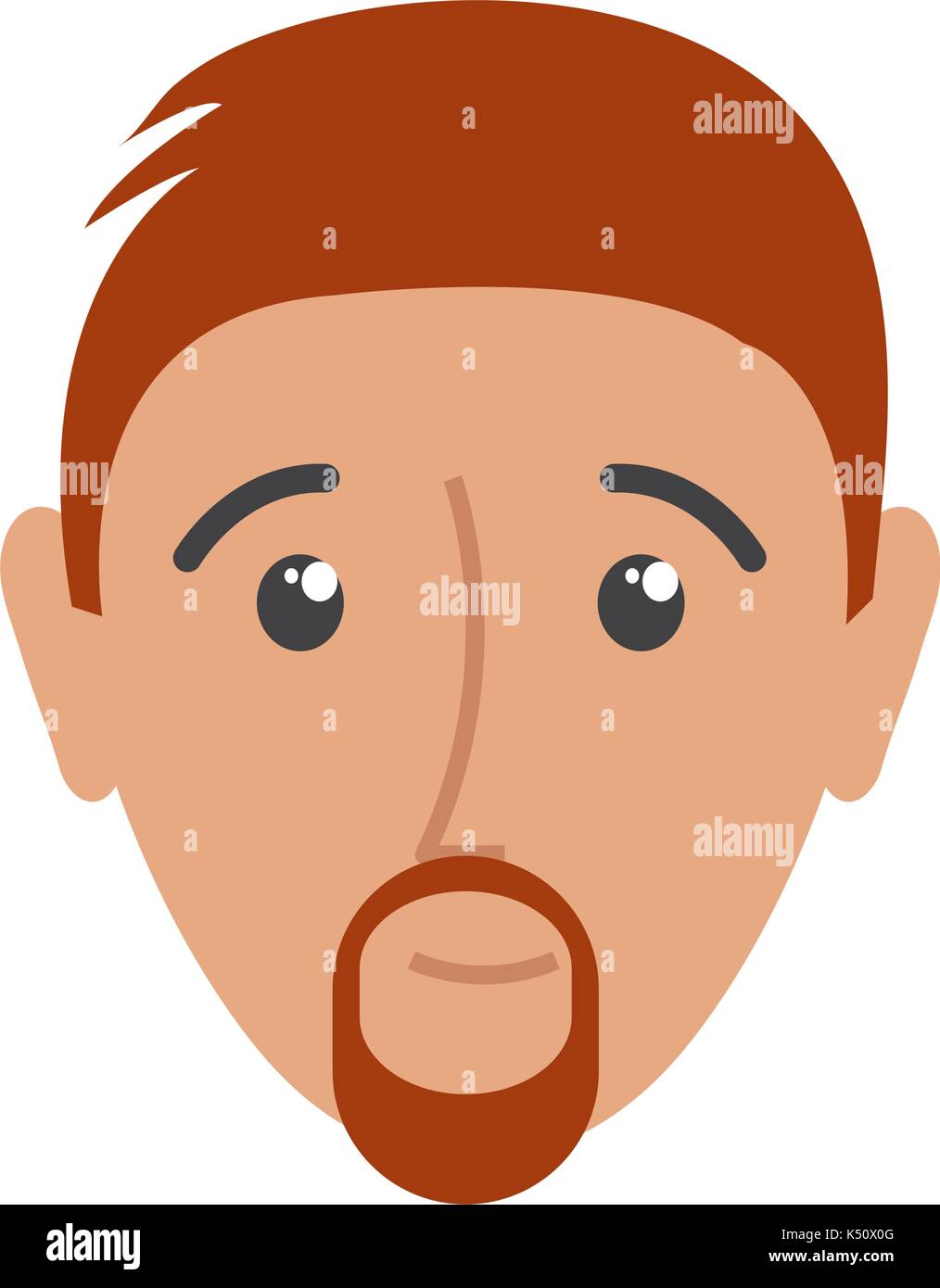 face man vector illustration Stock Vector Image & Art - Alamy