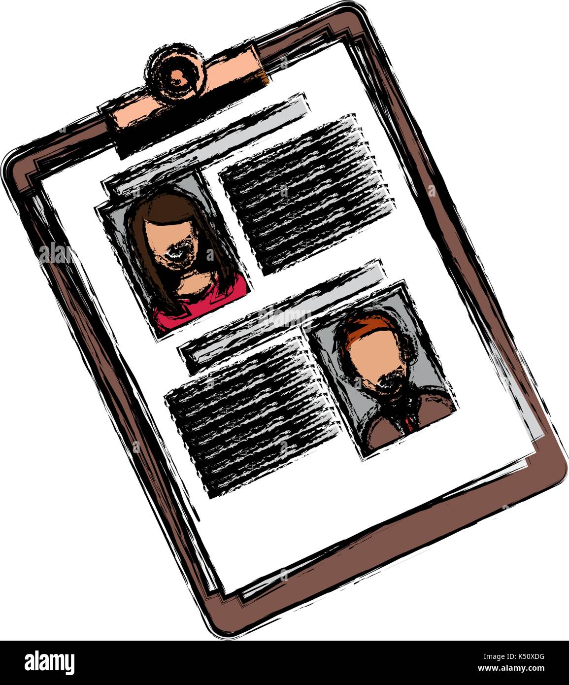 writing board vector illustration Stock Vector Image & Art - Alamy