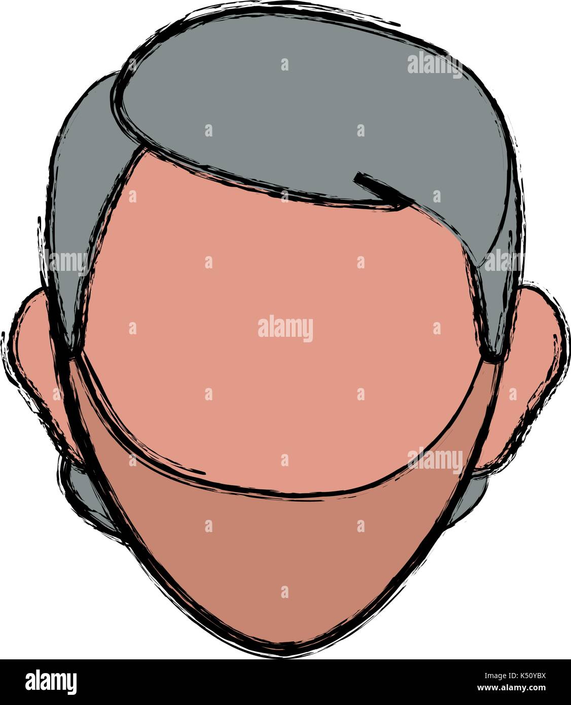 head man vector illustration Stock Vector Image & Art - Alamy