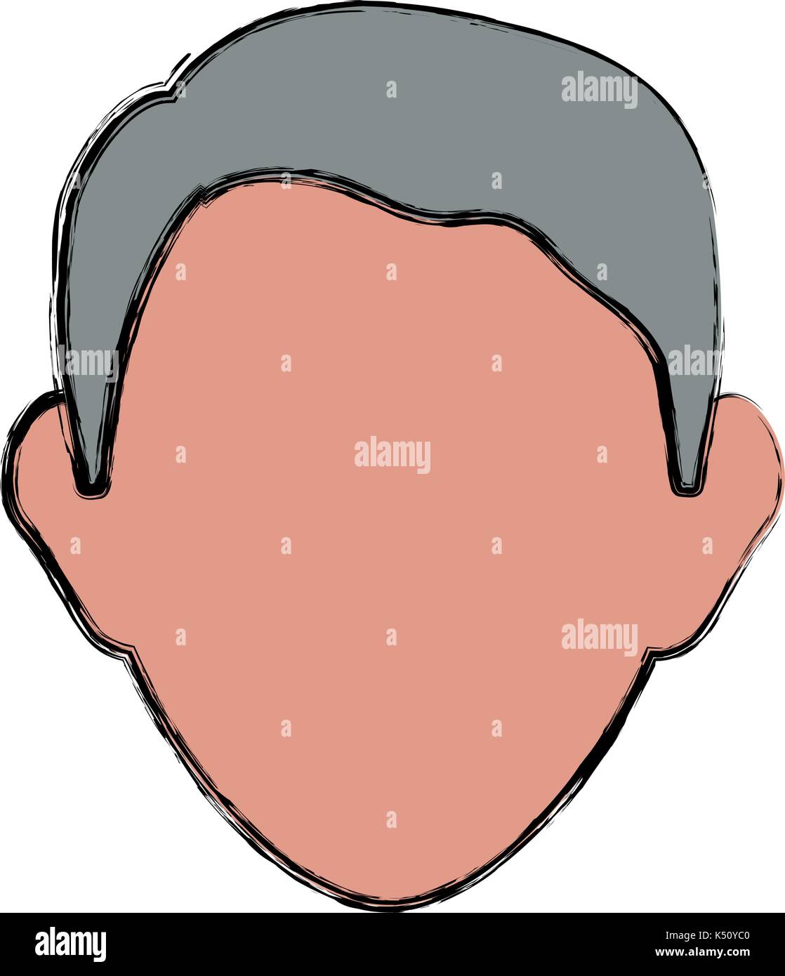 head man vector illustration Stock Vector Image & Art - Alamy