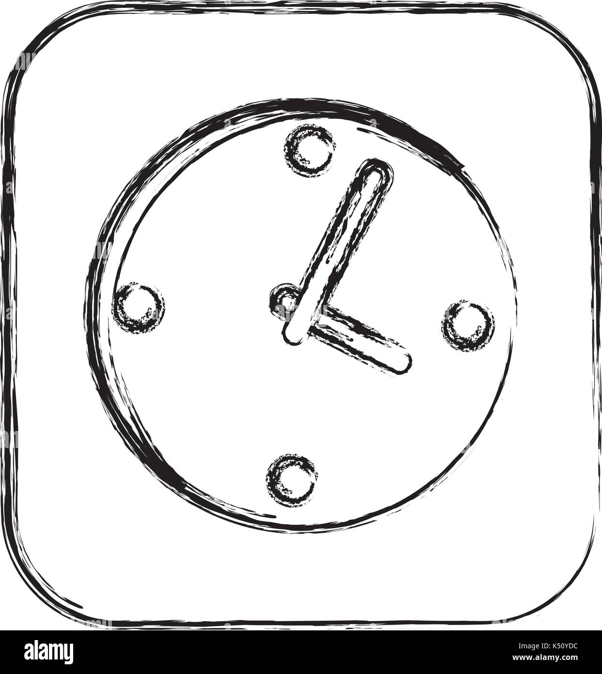 clock vector illustration Stock Vector Image & Art - Alamy